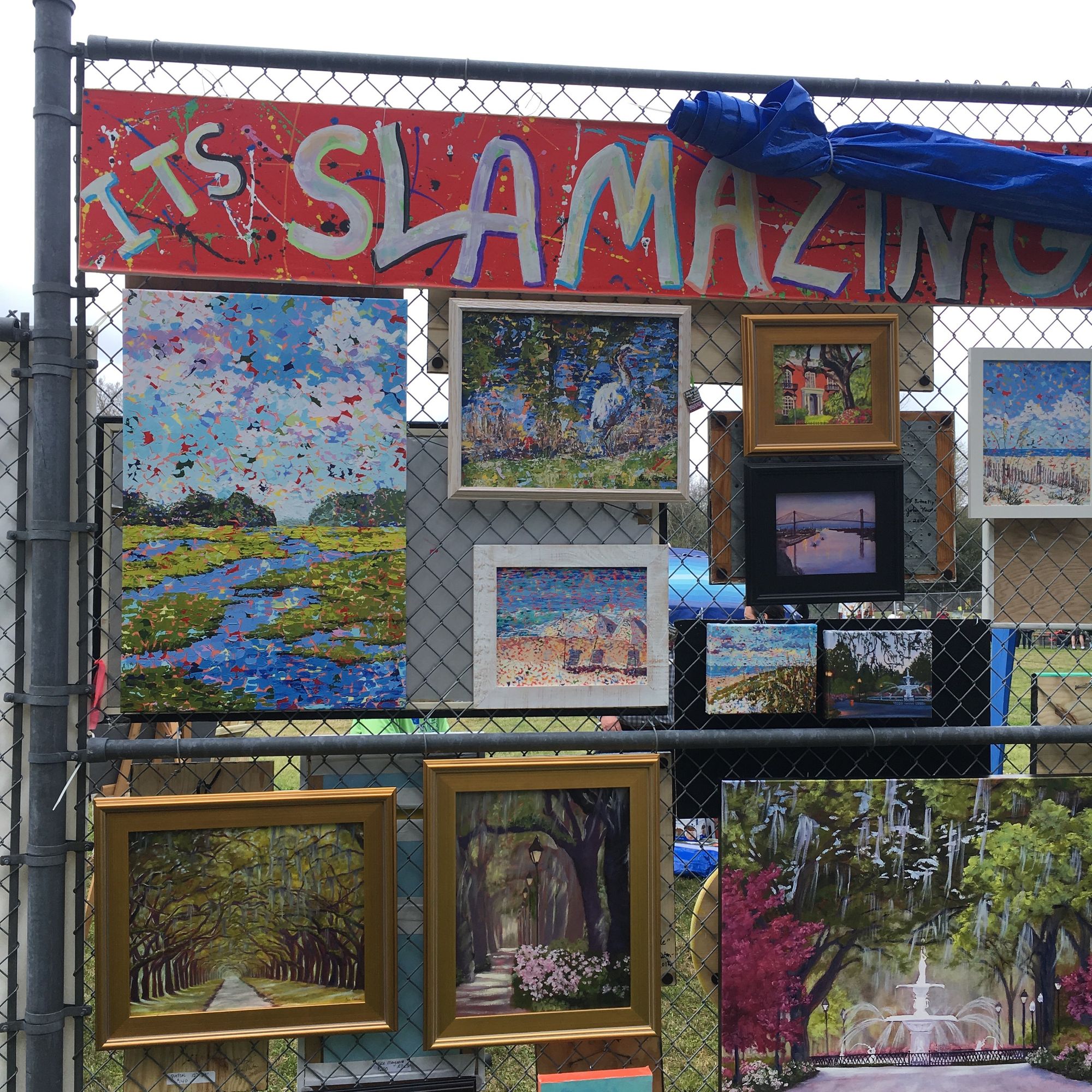 The show must go on: Charlie Ellis readies SLAM art event while ...